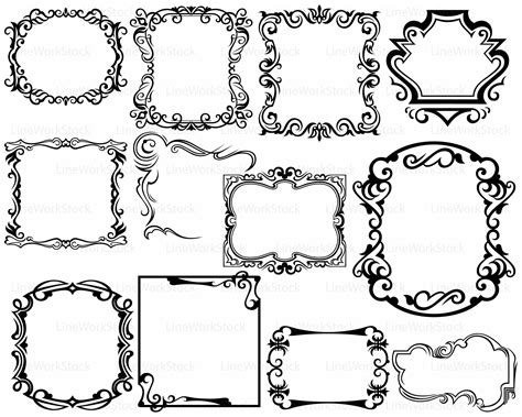 Scroll Frame Svg