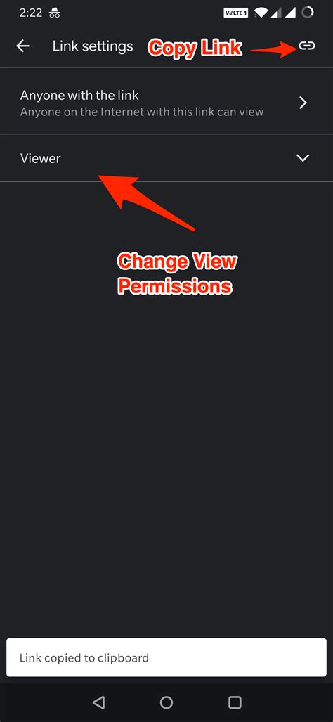 How To Set File Sharing Permissions On Google Drive App