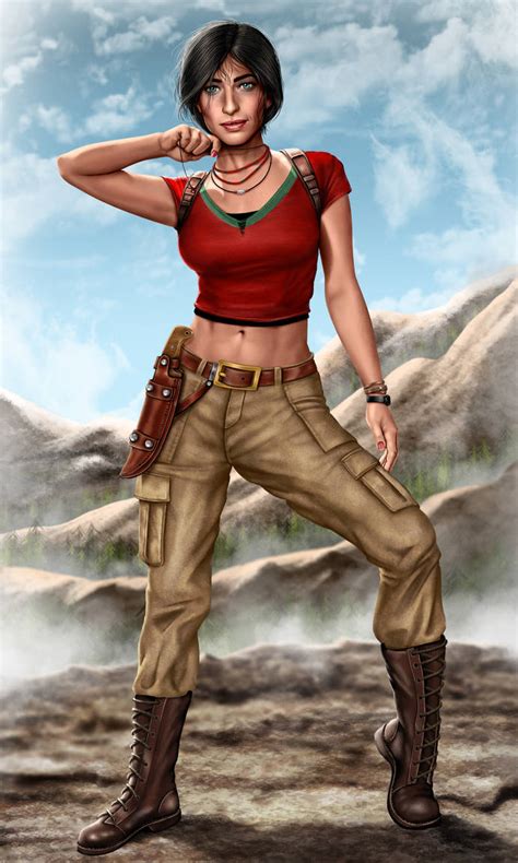 Claudia Black Chloe Frazer Cosplay By Idrawnudeladies On Deviantart