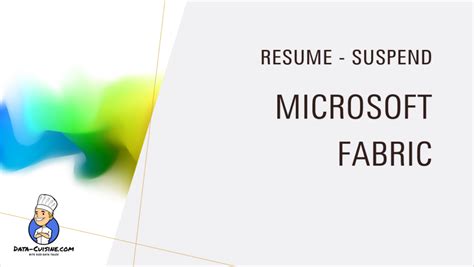 Resume Suspend A Microsoft Fabric Capacity