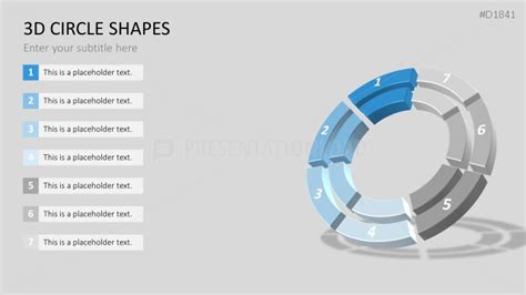 Circle Shapes PowerPoint Template