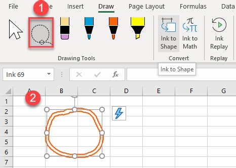 Create A Shape With Drawing Tools In Excel Google Sheets Automate Excel