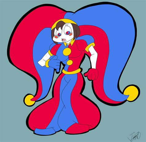 Pomni Puffy Pants By Joey Toons On Deviantart