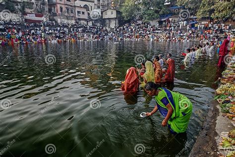Chhat Pooja Is Dedicated To The Sun God And His Sister At Banganga