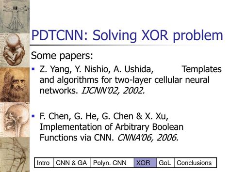Ppt Polynomial Discrete Time Cellular Neural Networks Powerpoint