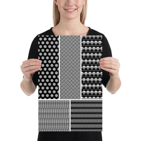 Ancient Assyrian Patterns Wall Art Series 4 Artwork Portfolio Of