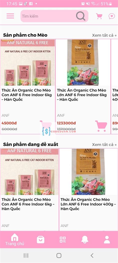App Quản Lý Cửa Hàng Thú Cưng Data Tĩnh Ngôn Ngữ Java Csdl Sqlite Có