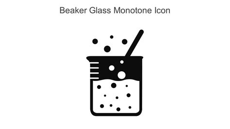Beaker Glass Monotone Icon In Powerpoint Pptx Png And Editable Eps Format Ppt Powerpoint