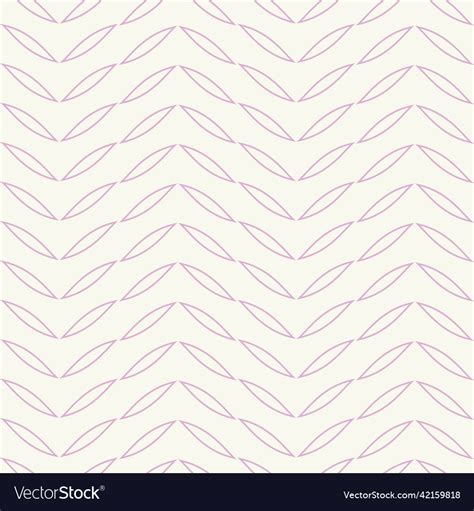 Pastel Pink Zigzag Geometric Pattern Abstract Vector Image