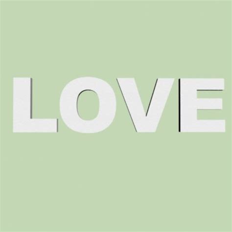 Надпись ""LOVE"" из пенопласта