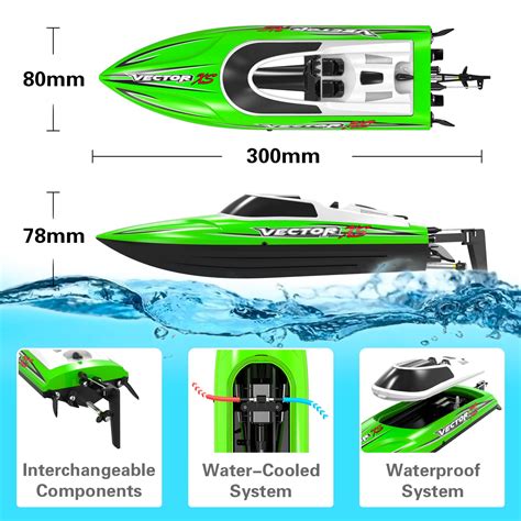 Buy Volantexrc Rc Boat Remote Control Boats For Pools And Lakes 24 Ghz