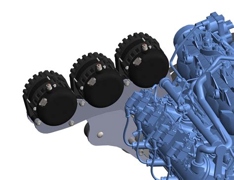 99 04 Gm Trucks Suvs Includes Three Alternators Black Mechman Alternators