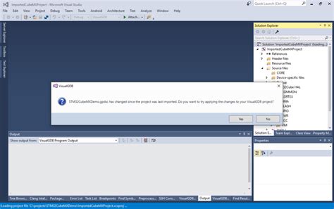 Using STM CubeMX Startup Code Generator With VisualGDB VisualGDB Tutorials