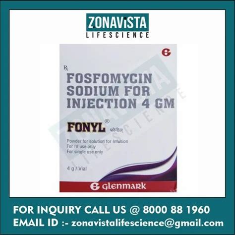 4gm Fosfomycin Sodium Injection At ₹ 1000 Piece Fosfomycin Injection In Surat Id 2854041708733