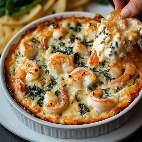 Creamy Shrimp And Crab Spinach Dip Recipes Own