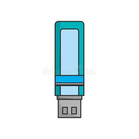 Isolated Usb Device Design Stock Vector Illustration Of Icon 80035119
