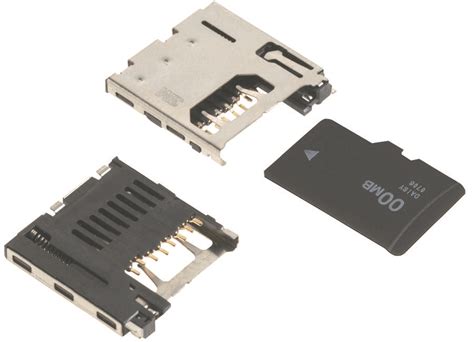 WB MG M Memory Card Connector MicroSD Push Push