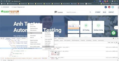 Selenium Java Bài 5 Cách Xác định Locators Của Element Trên Website