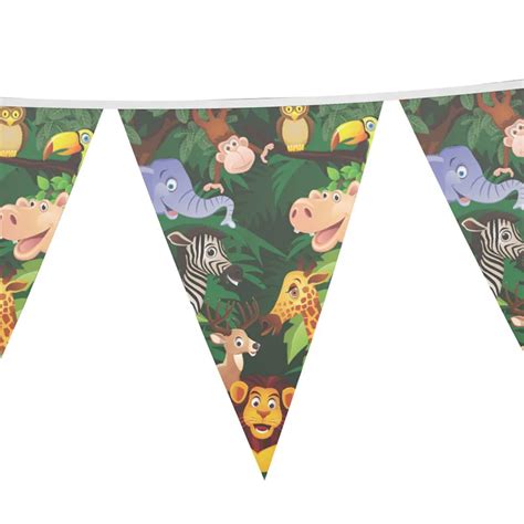 12 шт компл с героями мультфильмов с изображением животных из джунглей тема праздничные