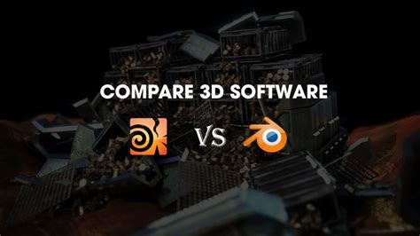 Compare 3d Software Houdini Vs Blender Vfxrendering