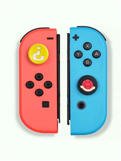 Nintendo Switch Compatible Mario Button Covers Holograph