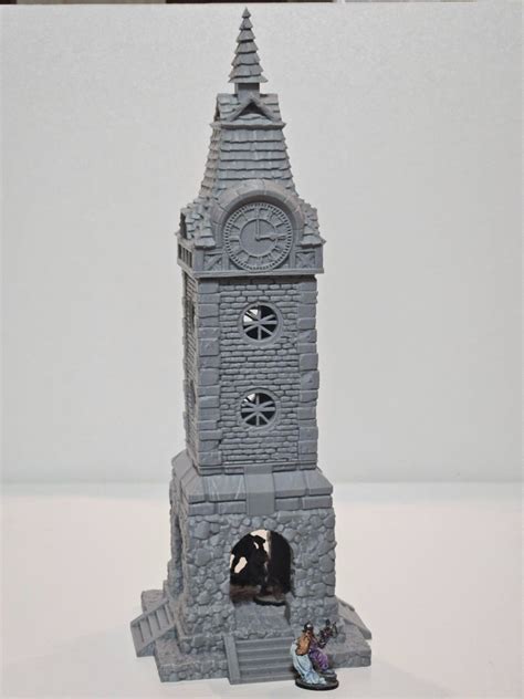 Medieval Clock Tower Castle Tower Castle Clock Tower Clock Lookout