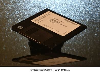 Old Floppy Disk Ms Dos Germany Stock Photo Shutterstock