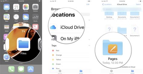 How To Share A Document Using The Files App And Icloud Drive On Iphone Ipad And Mac Imore