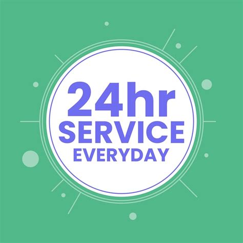 Images De Service 24 Heures Symbole Jour Téléchargement Gratuit Sur