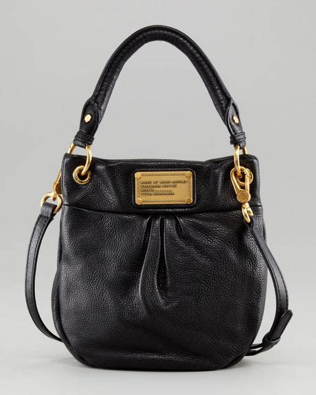 Marc By Marc Jacobs Classic Q Mini Hillier Hobo In Black Lyst