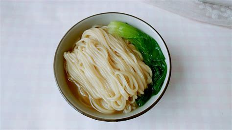一碗葱花清汤面图片 葱花清汤面 葱花面图片 大山谷图库