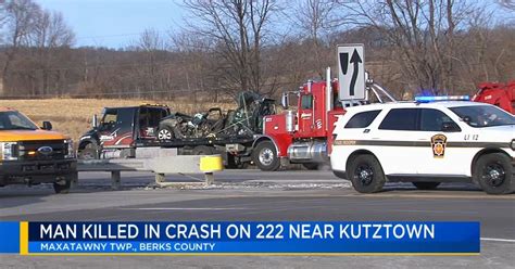 1 Deceased After Rt222 Crash Early Friday Morning Berks Regional