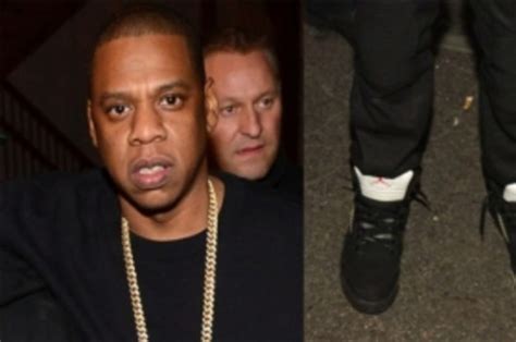 SoleWatch Jay Z Wears Metallic Air Jordan 5 Complex