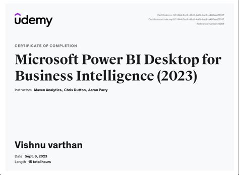 Vishnu Varthan V On Linkedin Powerbi Dataanalytics Udemy