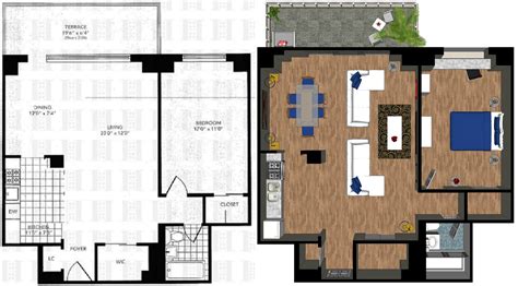 Render Floor Plan In Sketchup