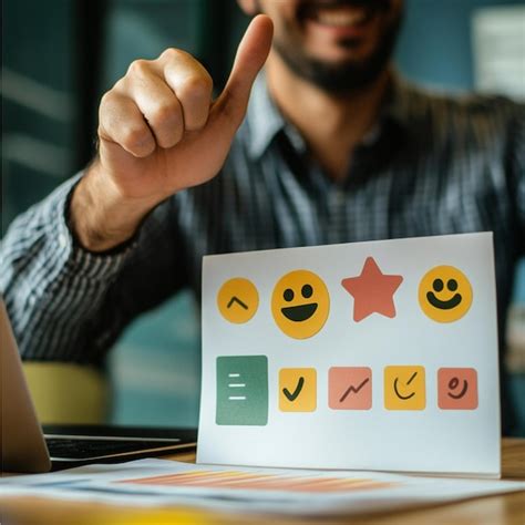 Analyzing Customer Feedback And Satisfaction Premium Ai Generated Image