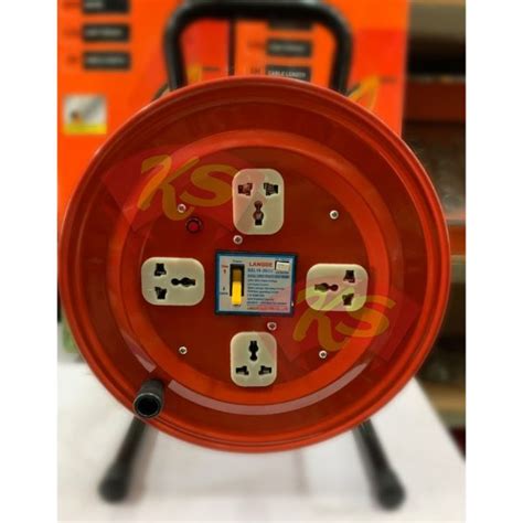 Reel Extension 4 Multi Pin Socket Outlet With Rcd Protection Ks Tools Depot