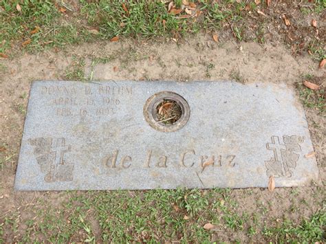 Donna Diana De La Cruz Brehm 1956 1993 Find A Grave Gedenkstätte