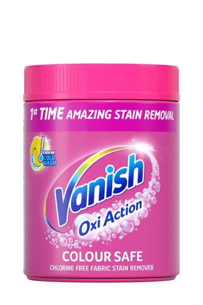 Vanish Oxi Action Colour Safe Fabric Stain Remover 1kg