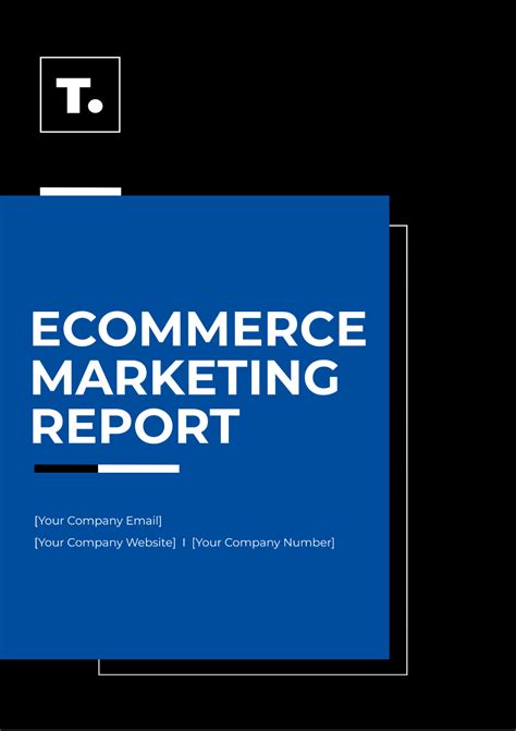 Free Ecommerce Marketing Report Template To Edit Online
