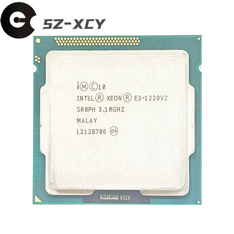 Intel Xeon E3 1220 V2 E3 1220v2 E3 1220 V2 3 1 GHz Quad Core CPU