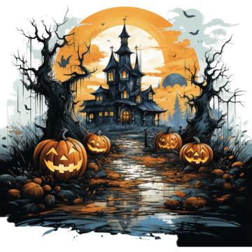 Imagens Castelo De Halloween PNG e Vetor Fundo Transparente Para Download Grátis Pngtree