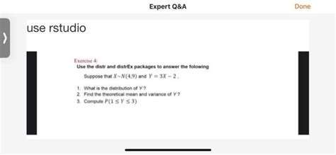 Solved Expert Qanda Done Use Rstudio Exercise 4 Use The Distr