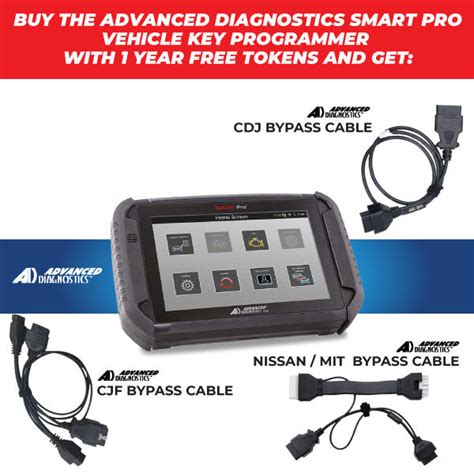Advanced Diagnostics Smart Pro Vehicle Key Programmer W 1 Year Of Free Tokens Updates 3