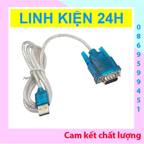Cáp Chuyển Giao Tiếp Usb Rs232 Linh Kiện Điện Tử 24h Arduino