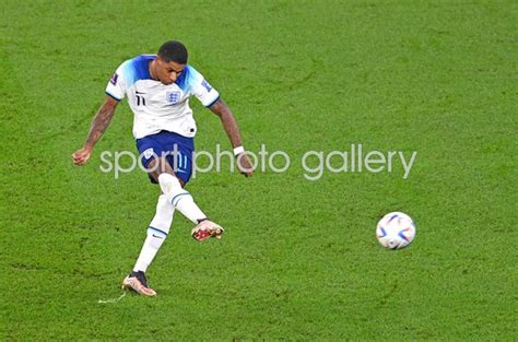 Marcus Rashford England Free Kick V Wales World Cup 2022 Images