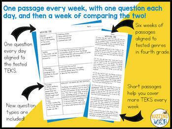 Fourth Grade Texas Reading Compare Contrast Two Texts Same Topic