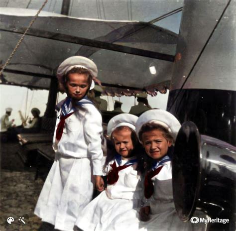 Pin By Otma Color Old Photo On Coloring Romanov Romanov Sisters