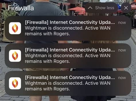 Multiple Notifications For The Same Thing Anyone Else Getting This Rfirewalla