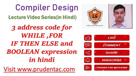 3 Address Code For While Loopfor Loopif Then Else And Boolean